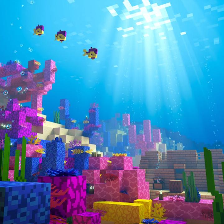 Minecraft Soothing Scenes: Glowing Cave_歌词_Samuel Åberg / Minecraft ...